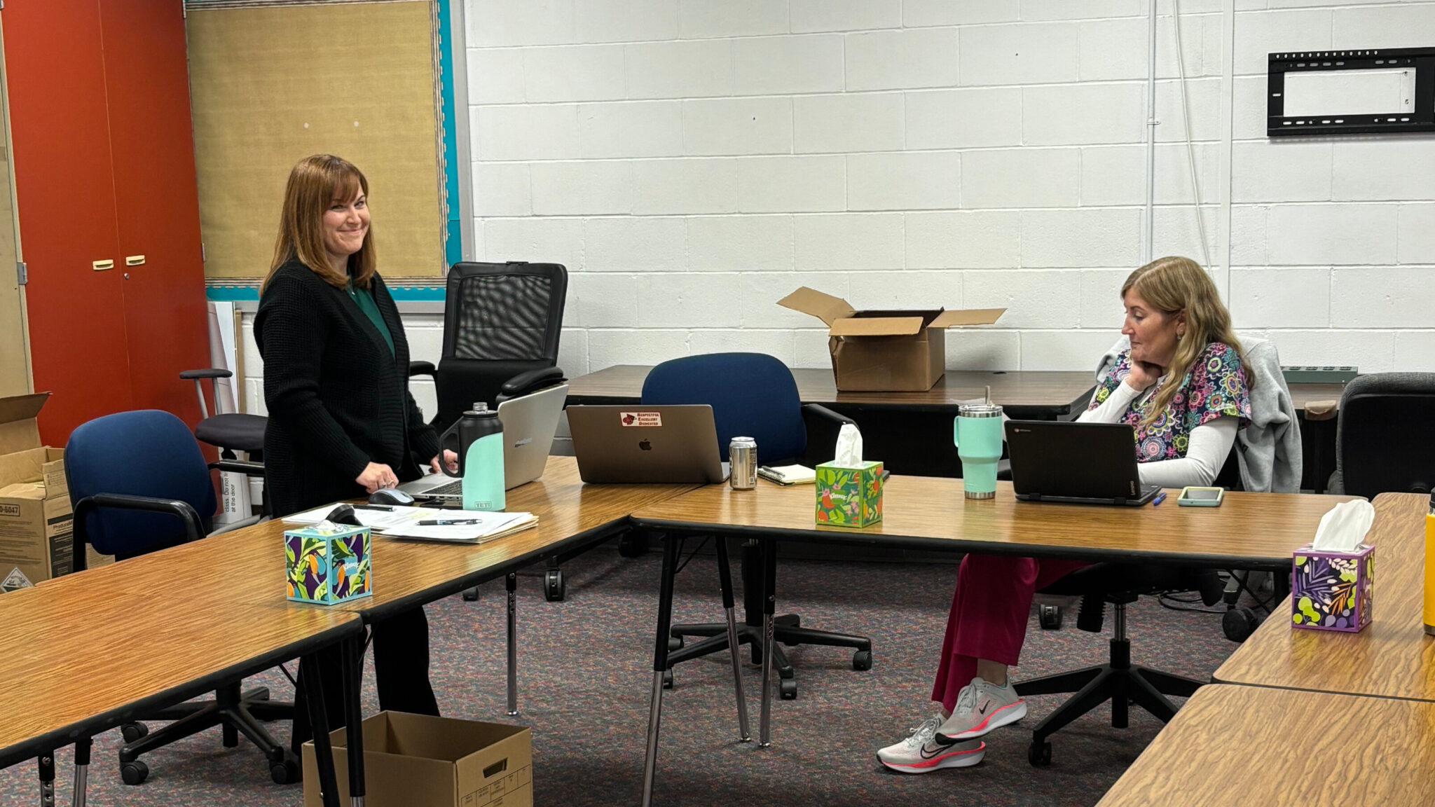School Board President and Board Secretary Sworn In! – Central Decatur CSD